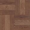 FloorPops Parquet 12 in. W x 12 in. L Brown Peel & Stick Vinyl Tile ...