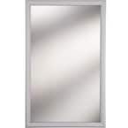 ODL 1-Lite Clear Glass 20 in. x 36 in. x 1 in. with White Frame ...