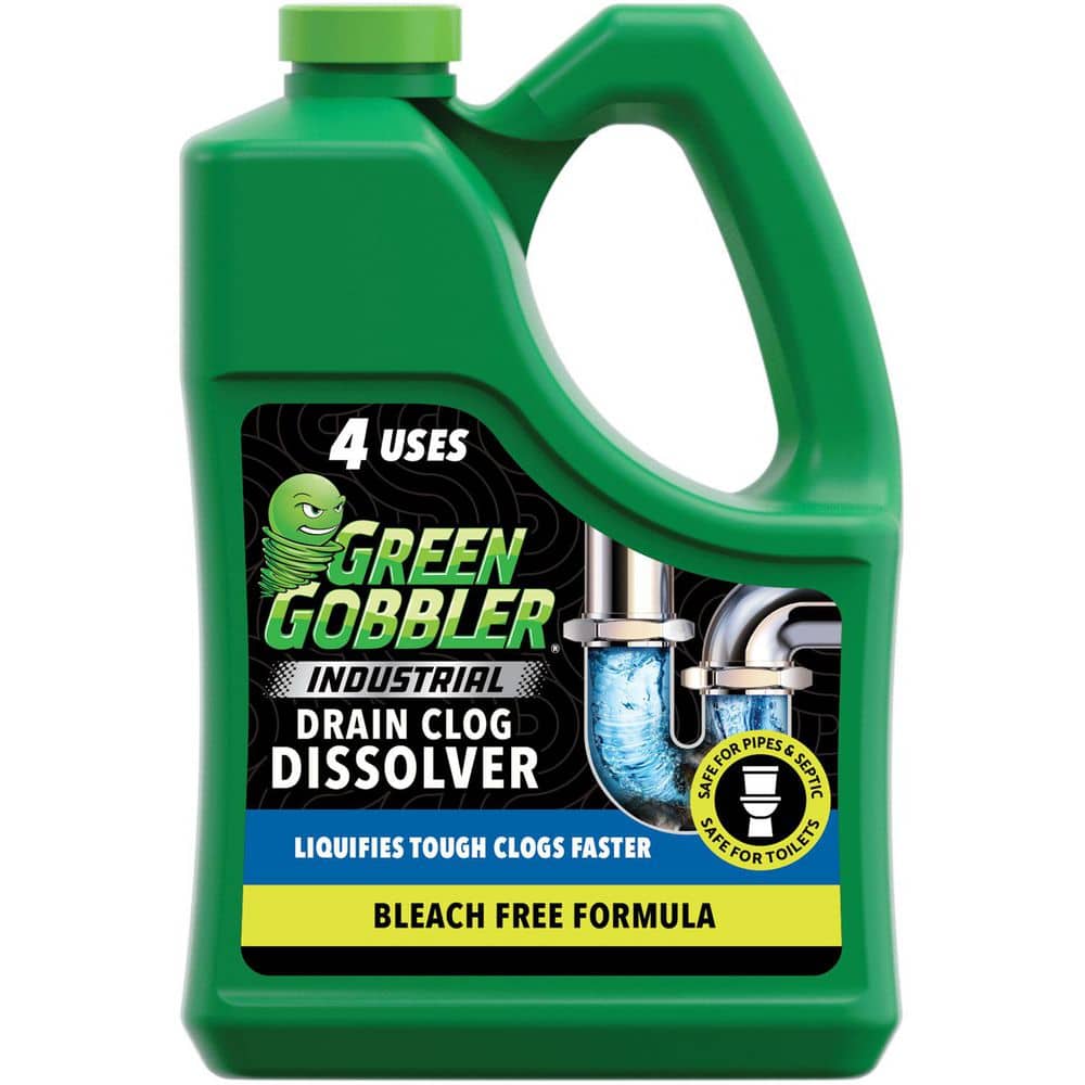 Green Gobbler 64 oz. Industrial Strength Gel Grease and Hair Clog ...