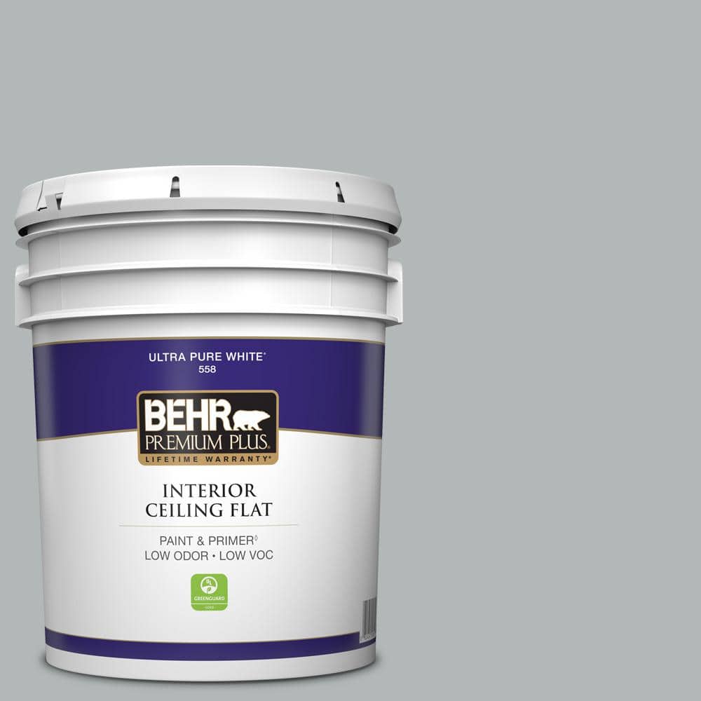 BEHR PREMIUM PLUS 5 gal. #N450-3 Meteor Shower Ceiling Flat Interior ...