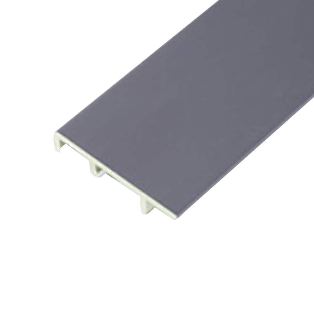 Wellco 0.2 in. D x 3.15 in. W x 39 in. L Hard PVC Wall Baseboard ...