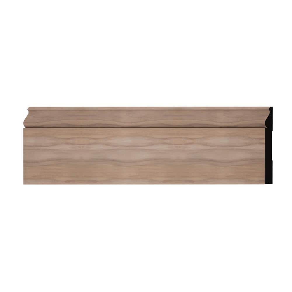 Ekena Millwork WM163E 0.56 in. D x 5.25 in. W x 6 in. L Wood (Walnut ...