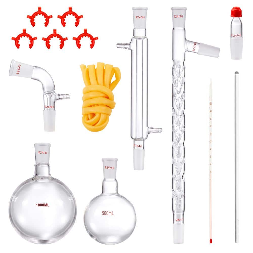 SVOPES 3.3 Boro Lab Distillation Kit, 1000 ml Essential Oil ...
