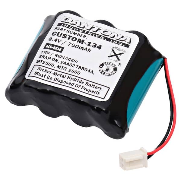 8.4V NIMH 750mAh Emergency Lighting Battery MT2500 CUSTOM-134 - The ...