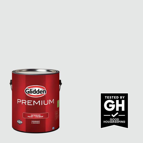Glidden Premium 1 gal. PPG1013-1 Radisson Flat Interior Latex Paint ...