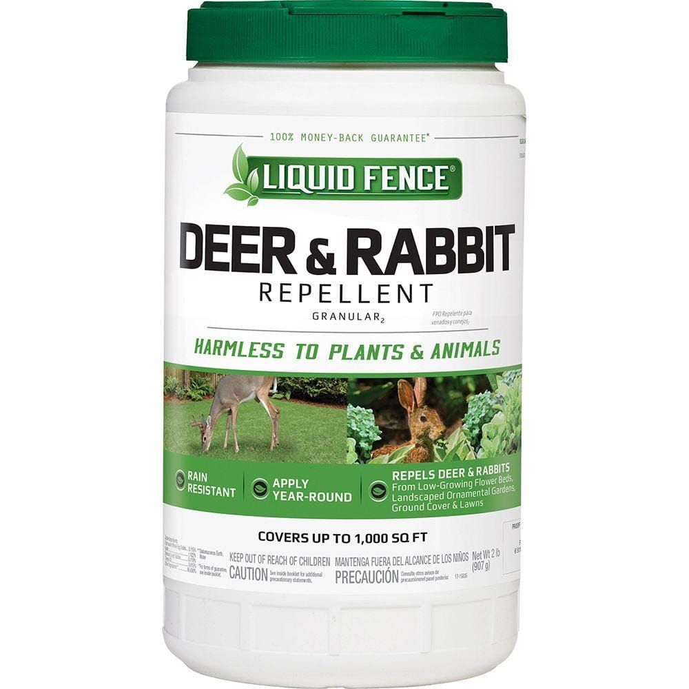 Liquid Fence 2 lb. Deer and Rabbit Repellent Granules HG-70266-5 - The ...