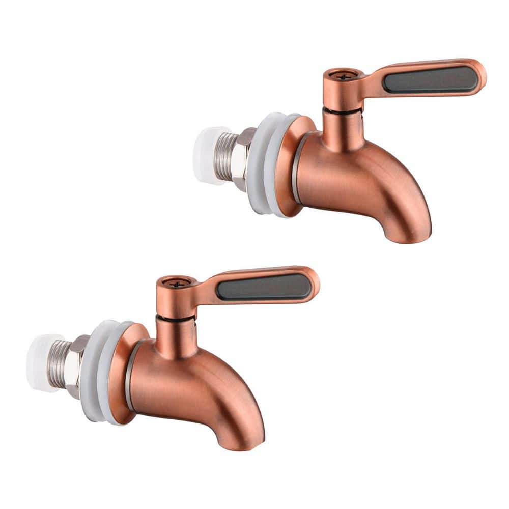 Lukvuzo 2 Handle Beverage Faucet with Food Grade Stainless Steel ...