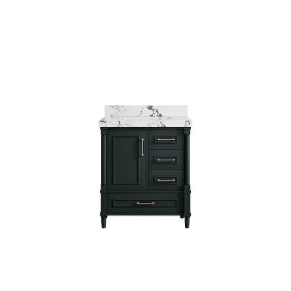Willow Collections Hudson 30 in. W x 22 in. D x 36 in. H Single Sink ...