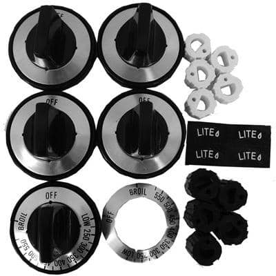 SUPCO Universal Gas Burner Range Knob Kit RK203 - The Home Depot