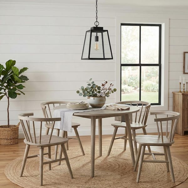 Oak - Round - Dining Room Sets - The Home Depot