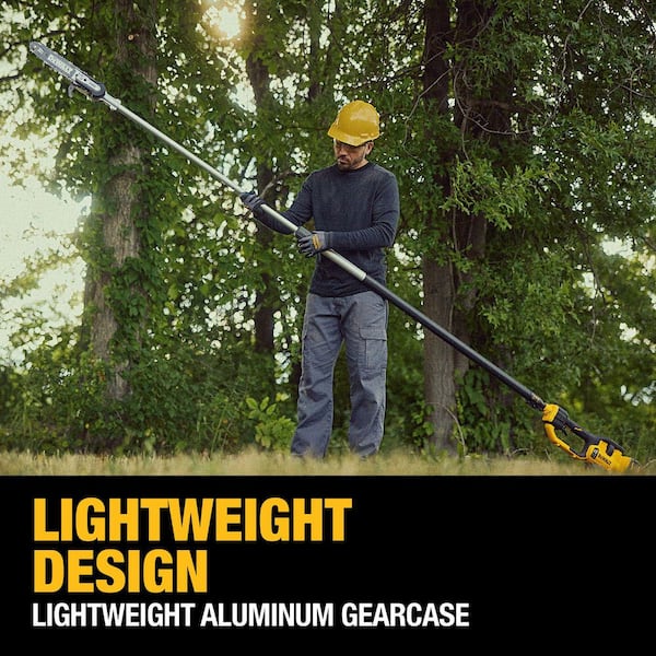 DEWALT FLEXVOLT 60V MAX 10 in. Cordless Battery Powered Telescoping Pole Saw (Tool Only ...
