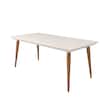 Manhattan Comfort Utopia 70.86 in. Off-White Dining Table 107552 - The ...