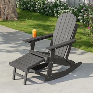 Livewood Folding Ergonomic Adirondack Chair, 3-Position Adjustable ...