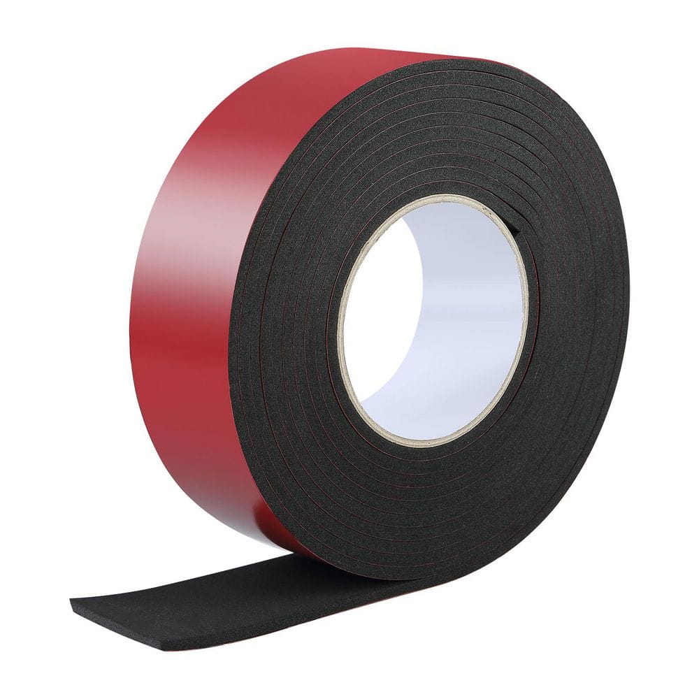 SKYSHALO 14 ft. x 2 in. Self-Adhesive Pipe Insulation Wrap, Foam Tape ...