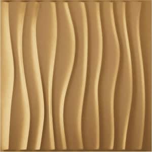 Ekena Millwork 19-5/8-in W x 19-5/8-in H Ripple EnduraWall Decorative ...