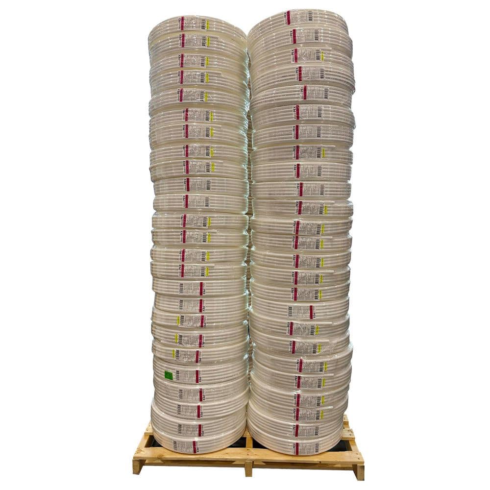Reviews for Apollo 1/2 in. x 100 ft. White PEX-B Pipe-Pallet of 100 ...