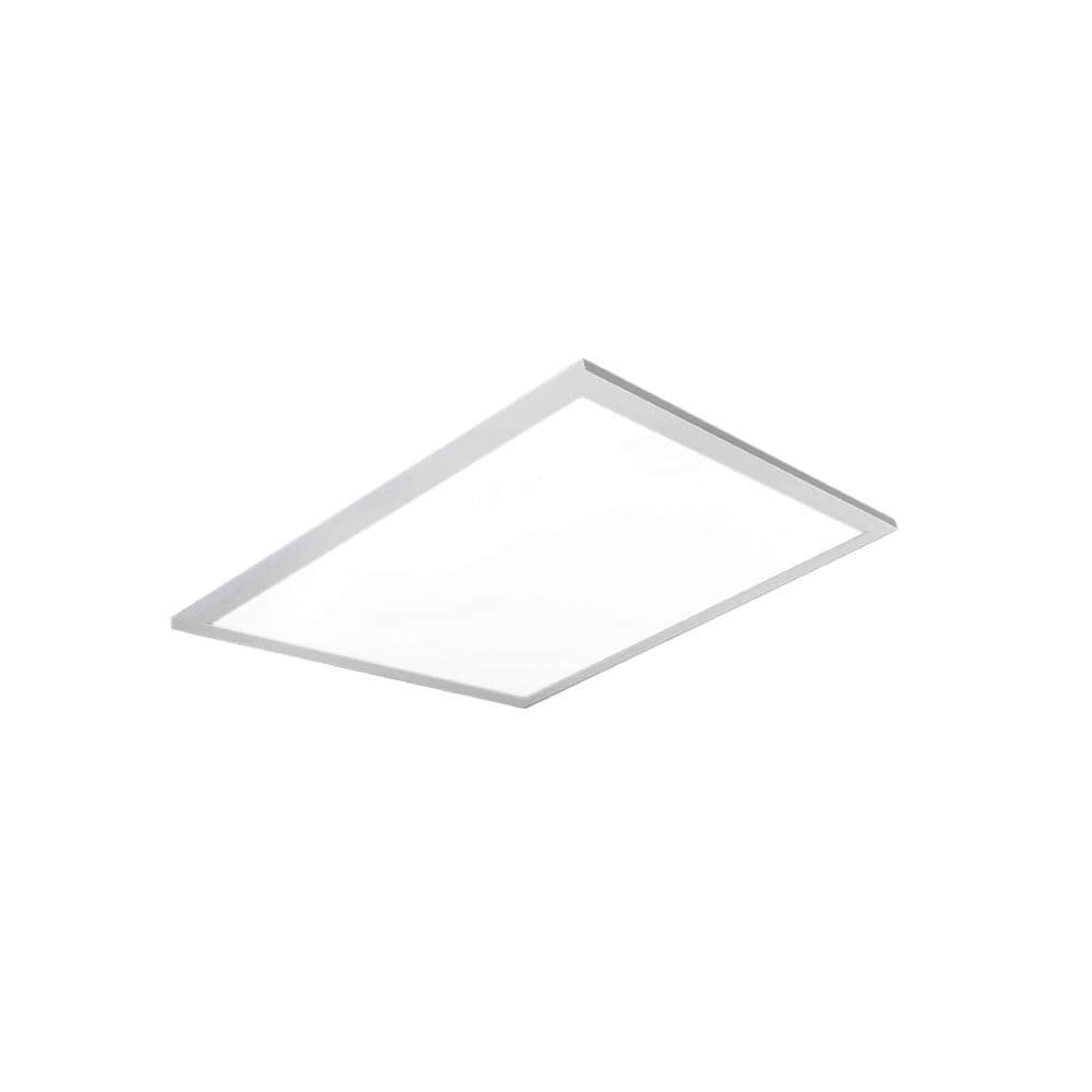 EarthTronics 2 ft. x 2 ft. 4000 Lumens Integrated LED Back-Lit Flat ...