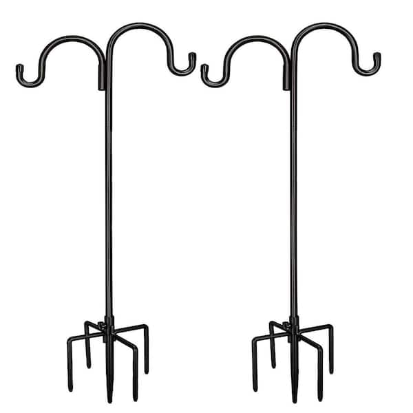 PALEO HOME LLC PALEO 92 in. Double Shepherd Hooks for Outdoor-Heavy ...