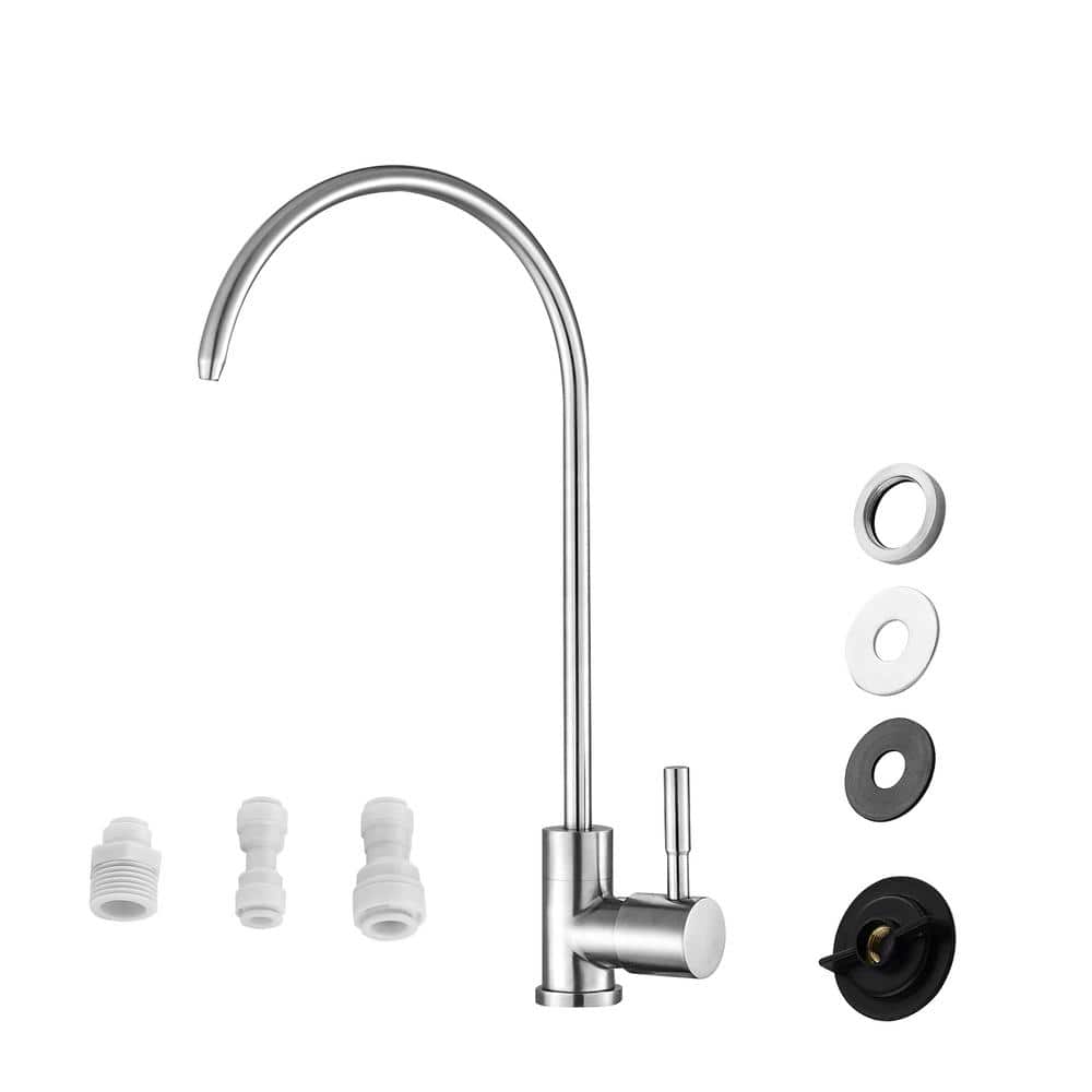 LORDEAR Stainless Steel Water Filter Single Handle High Arch Beverage ...