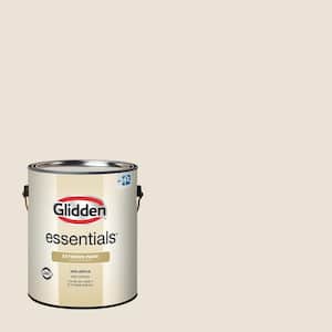 Glidden Diamond 1 qt. PPG1075-2 Almond Milk Satin Interior Paint with ...