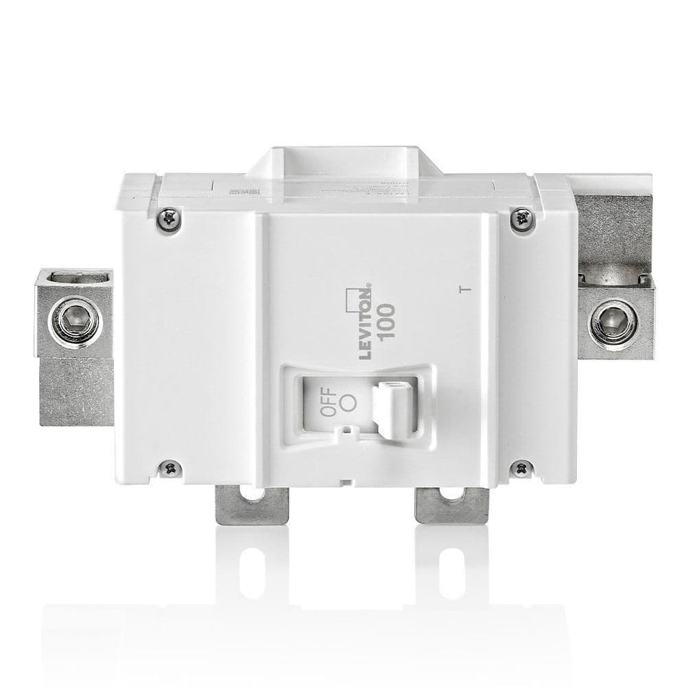 Leviton 100 Amp 2-Pole Thermal Magnetic Main Circuit Breaker LM100-T ...