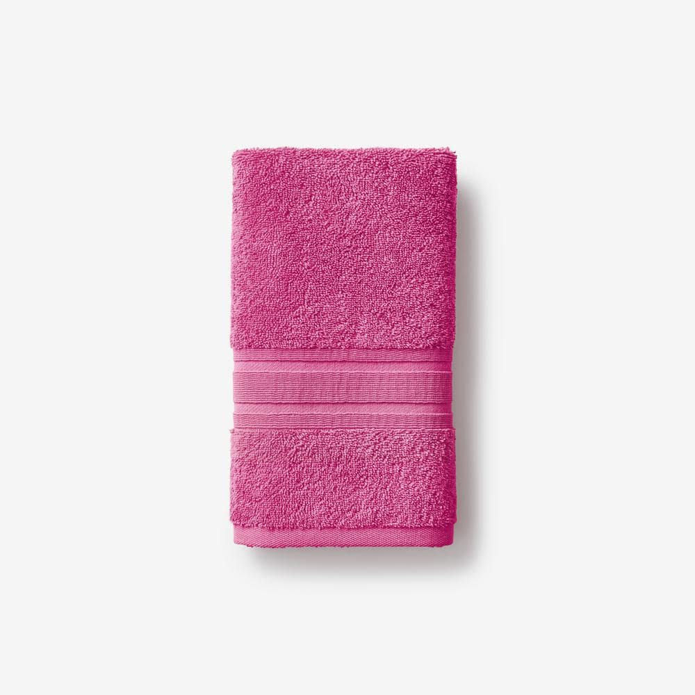 The Company Store Company Cotton Magenta Pink Turkish Cotton Hand Towel ...