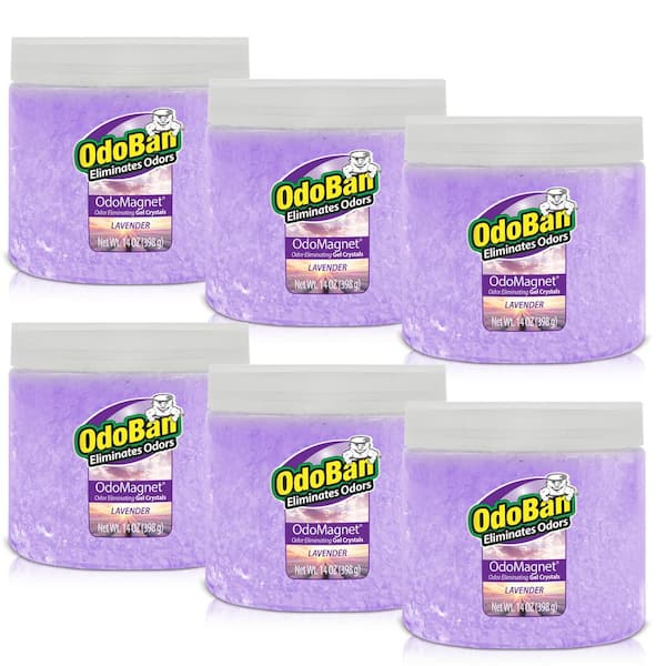 OdoBan 14 oz. OdoMagnet Odor Removing Gel Crystals, Odor Absorber and ...