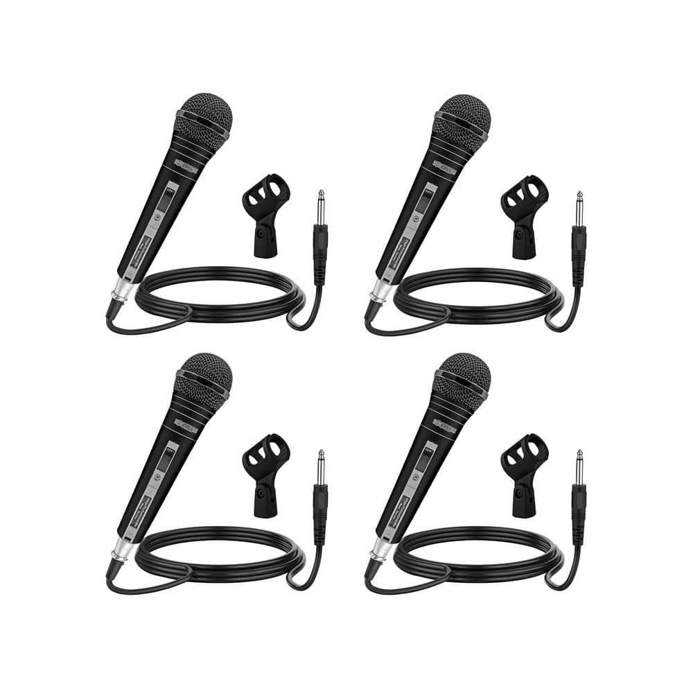 cenadinz Type No. 2-Black Dynamic Vocal Handheld Microphone with ON Off ...