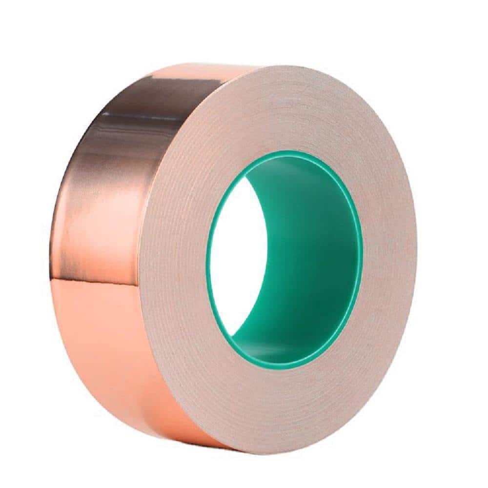 Wellco 2 in. x65 ft. Copper Foil Tape High Temperature Anti ...