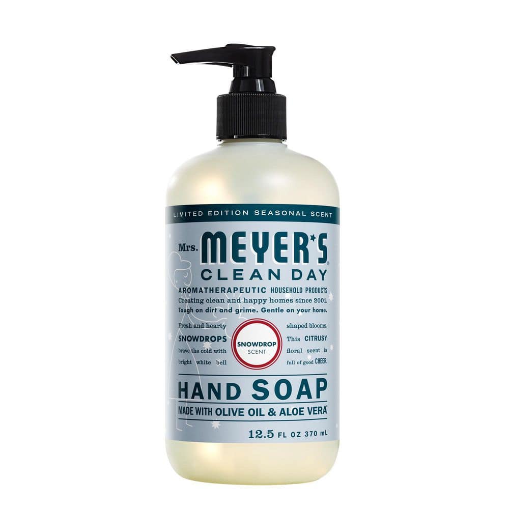 Mrs. Meyer's Clean Day 12.5 oz. Snow Drop Scent Liquid Hand Soap 314507 ...