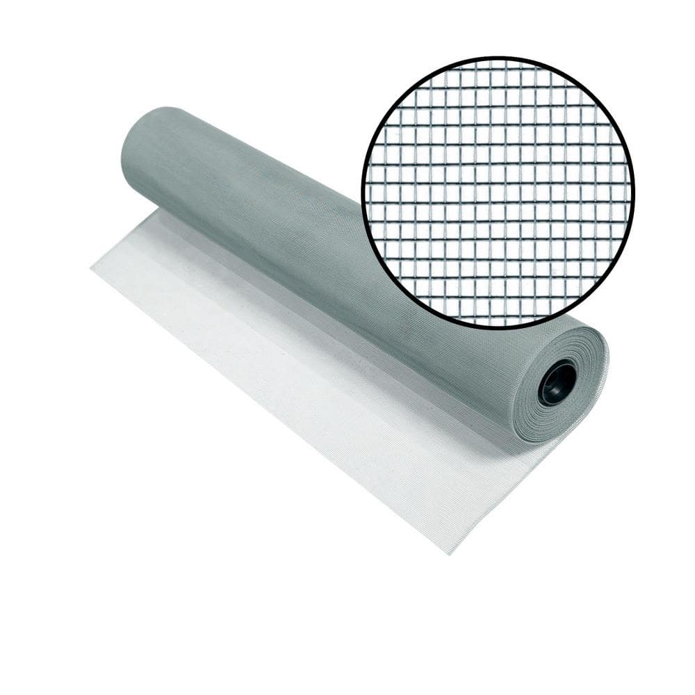 Phifer 36 in. x 100 ft. Galvanized Screen 3007624 - The Home Depot