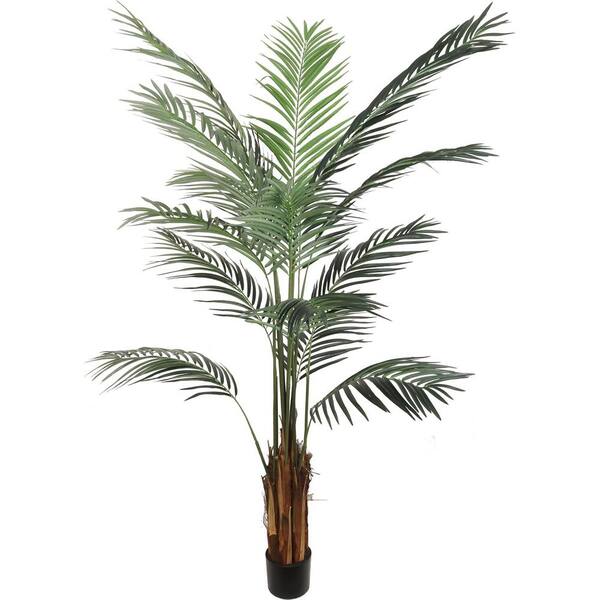 Larksilk 6ft. Artificial Palm Tree in Pot, Set of 2, Lifelike Indoor ...