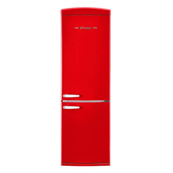 Unique Appliances Classic Retro 24 in 11.7 cu. ft. Frost Free Retro ...