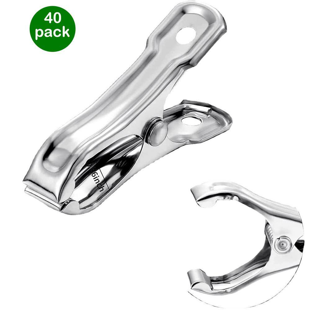 Agfabric 2 in. Garden Clips/Hoop Clips/Greenhouse Clips for Shade Cloth ...