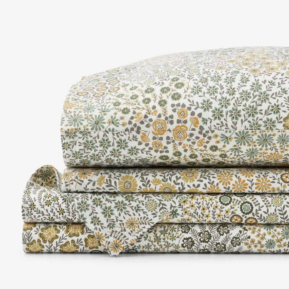 Reviews for The Company Store Company Cotton Adley Ditsy Floral Olive ...