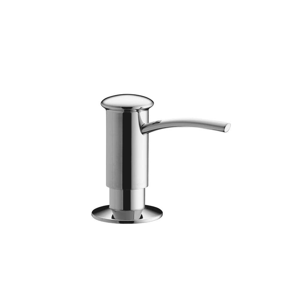 KOHLER Contemporary Design Soap/Lotion Dispenser in Polished Chrome K ...