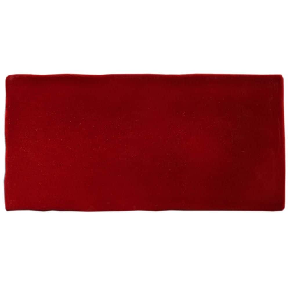 Merola Tile Viva Volcan 3 in. x 6 in. Ceramic Wall Take Home Tile ...