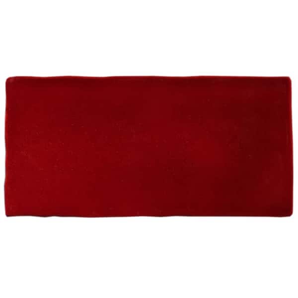 Merola Tile Viva Volcan 3 in. x 6 in. Ceramic Wall Take Home Tile ...