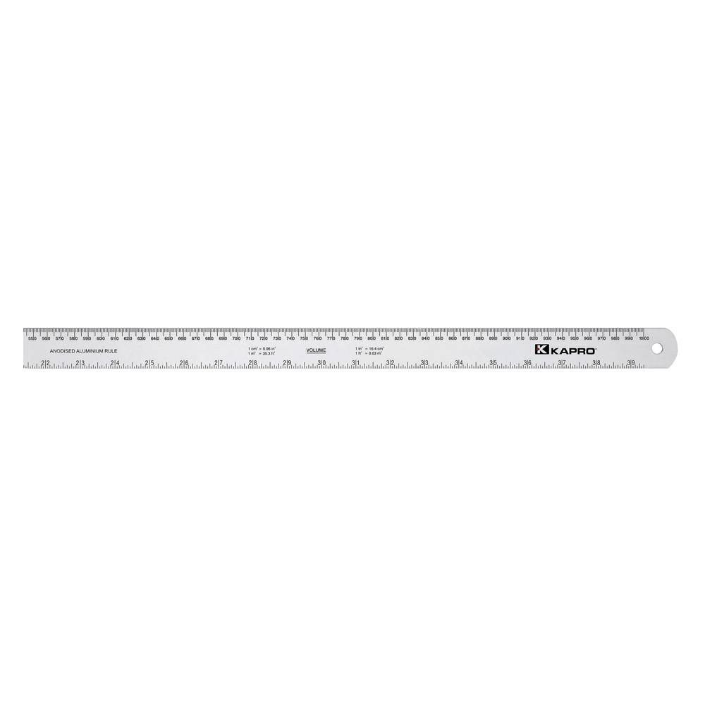 Buy 12 in. Aluminum Ruler with Conversion Table Online at Lowest Price ...