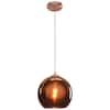 Access Lighting Glow 1-Light Brushed Copper Pendant 28101-BCP/CP - The ...
