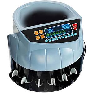 Coin Counter and Sorter Machine for 1¢ to Dollar with 250 Coins/Min ...