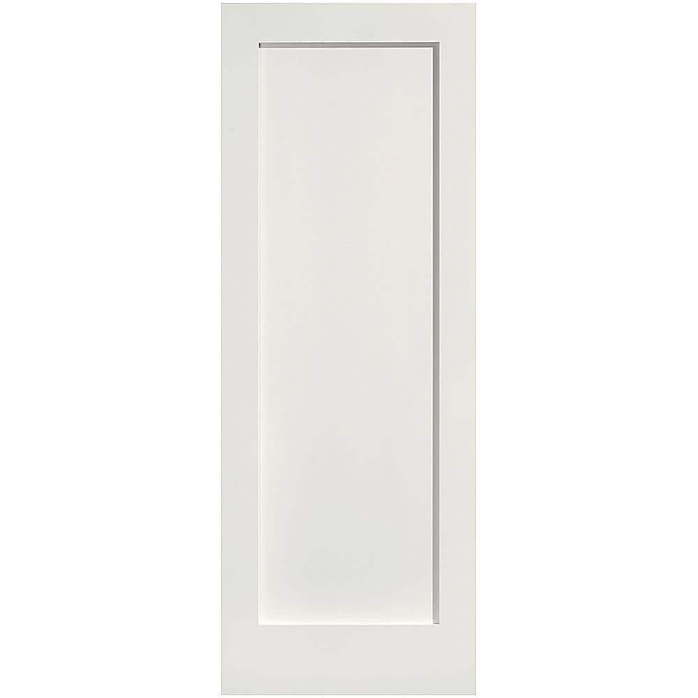 Masonite MDF Stile and Rail 34 in. x 80 in. 1-Panel Hollow Core Smooth ...