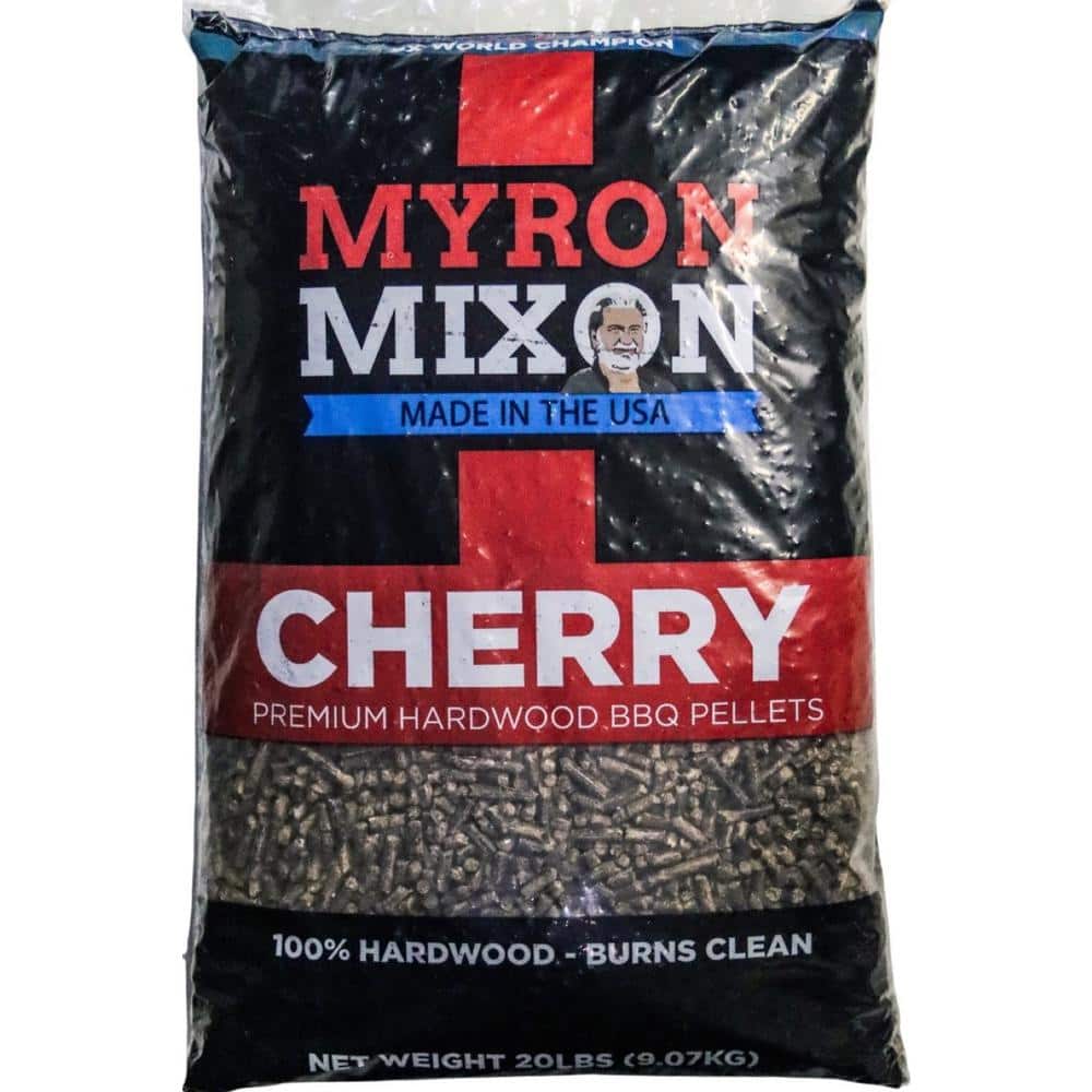 Myron Mixon Sweet Smoke Cherry Organic BBQ Pellets NWP0098 - The Home Depot