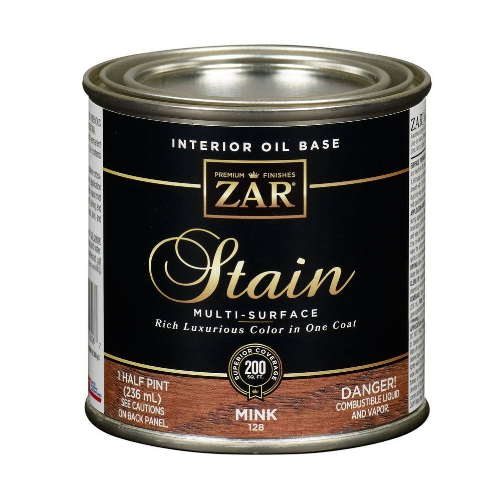 ZAR 128 .5Pt Mink Wood Stain (2-Pack) 209091 - The Home Depot