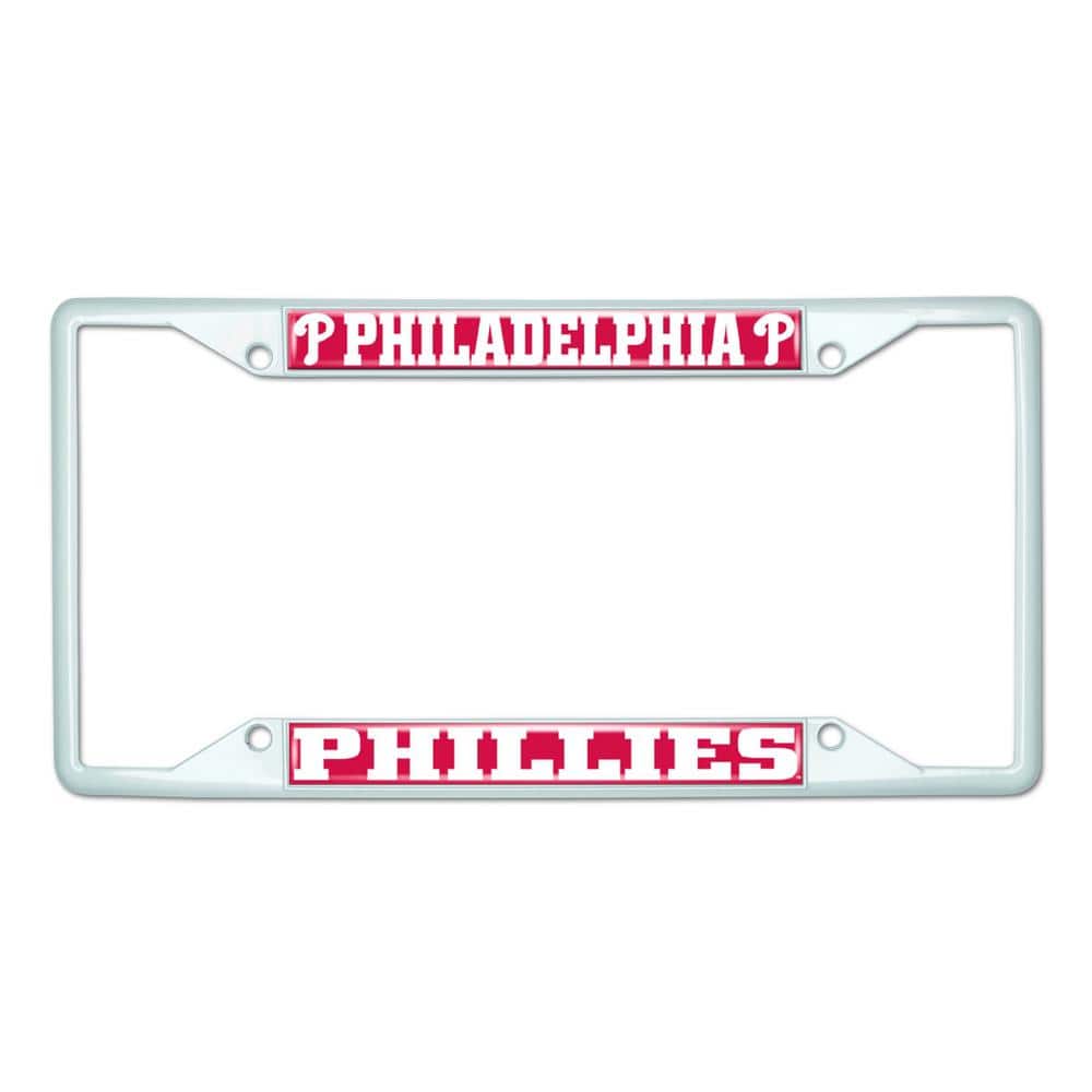 FANMATS Universal Fit MLB - Philadelphia Phillies License Plate Frame ...