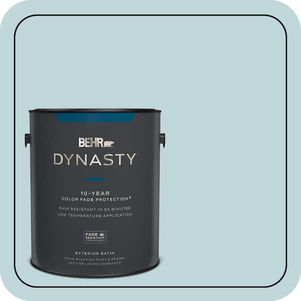 BEHR DYNASTY 1 gal. #S450-2 Wind Speed Satin Enamel Exterior Stain ...