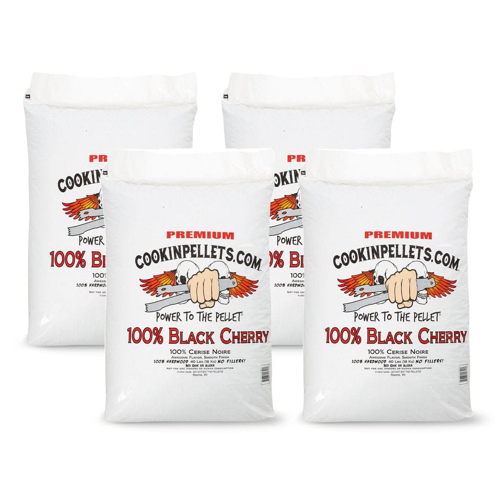 COOKINPELLETS.COM 40 lbs. Bags Black Cherry Smoker Hardwood Wood ...