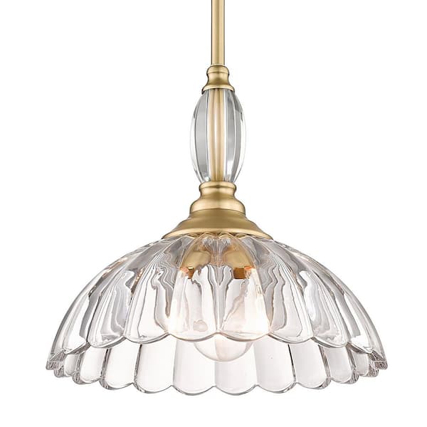 Reviews for Golden Lighting Audra 1-Light Brushed Champagne Bronze ...