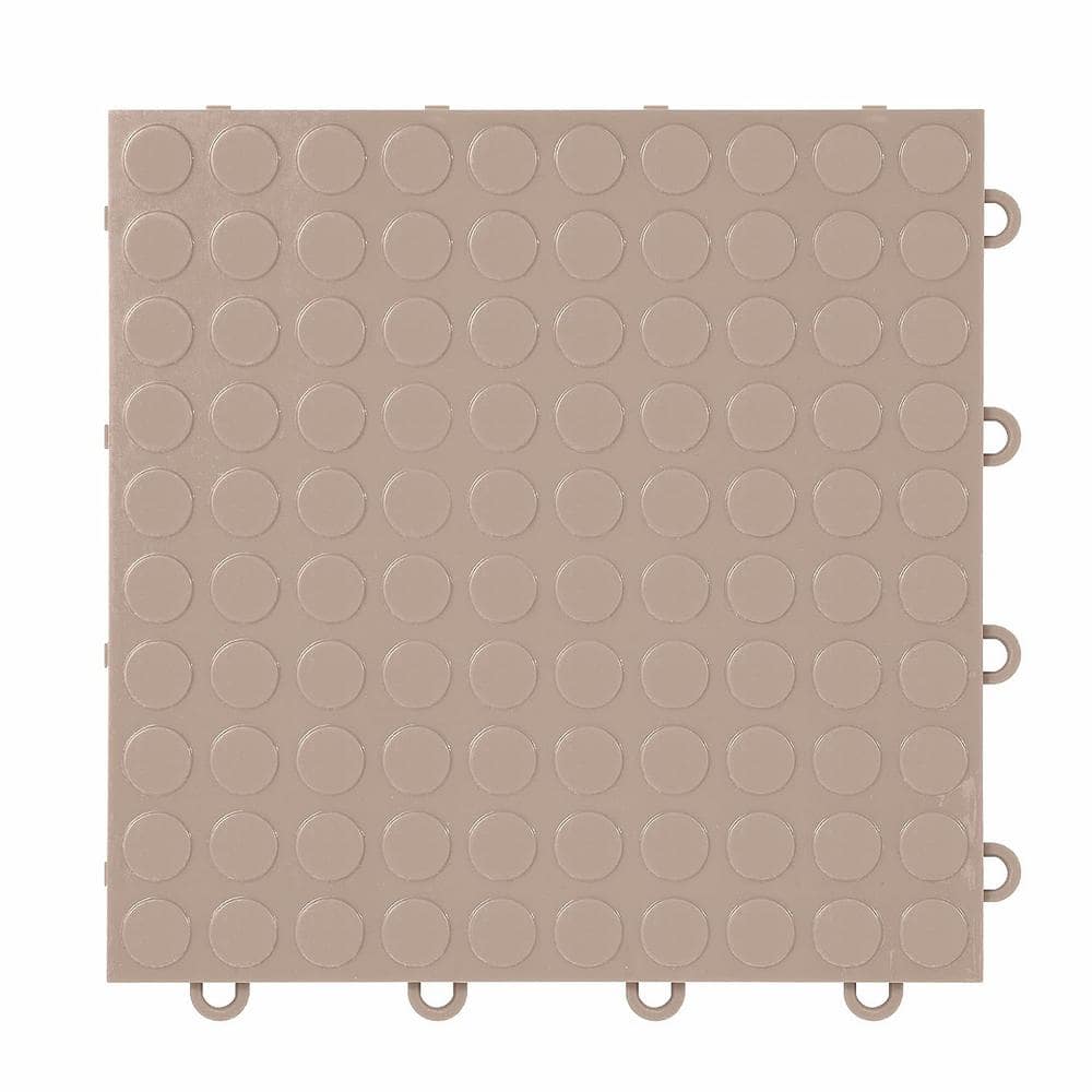 Reviews for FLOORINGINC Nitro Coin 3/8 in. Garage Tiles, Beige, 12 in ...