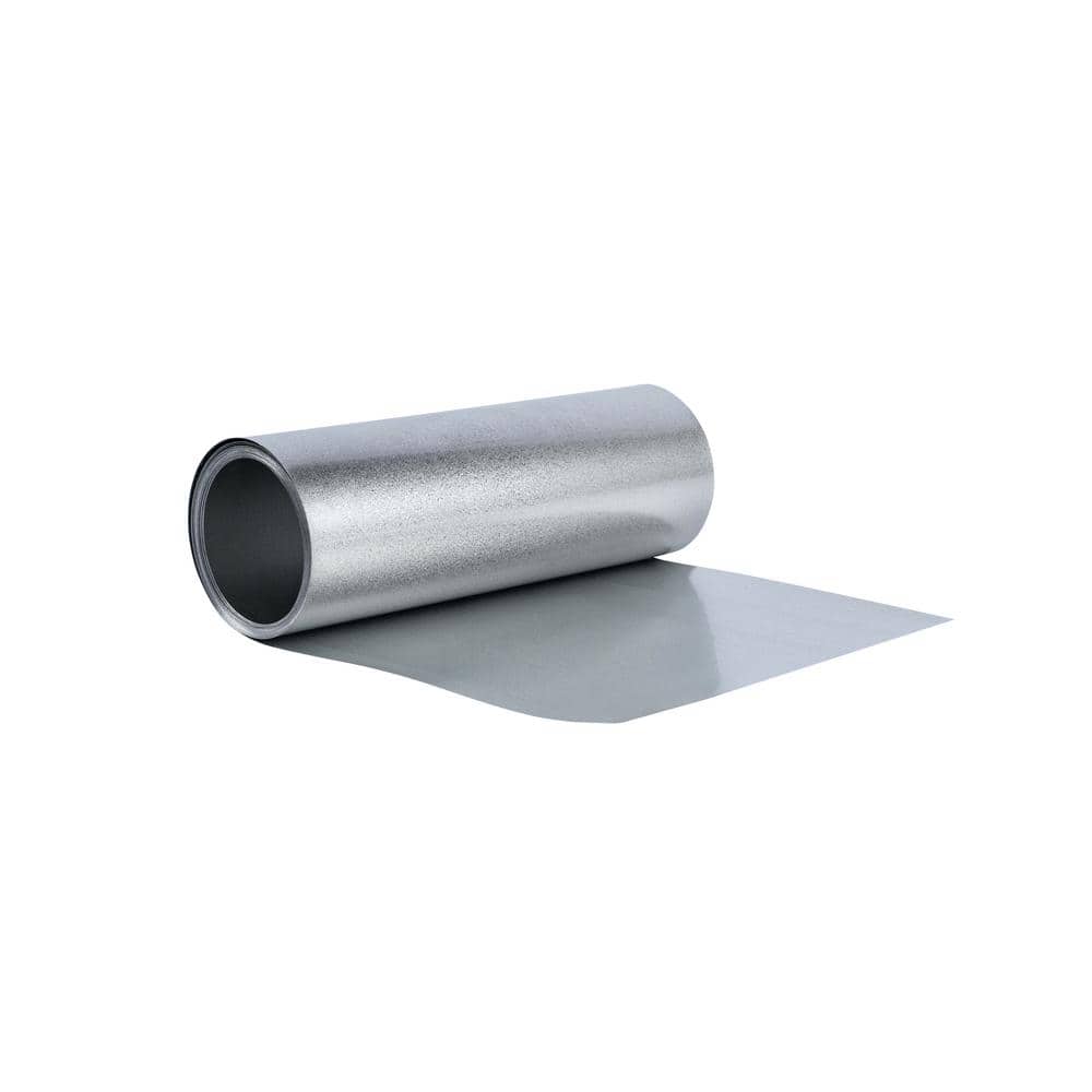 Gibraltar Building Products 16 in. x 25 ft. 26-Gauge Galvanized Steel ...